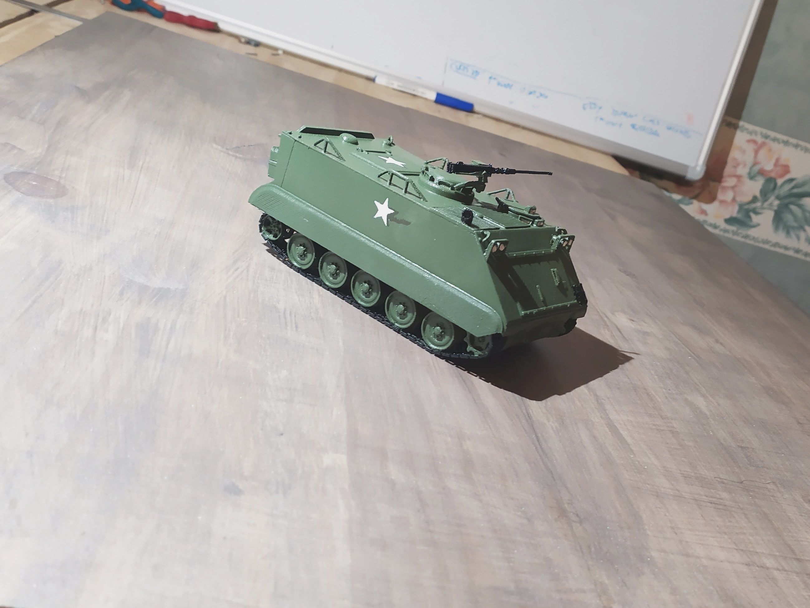 Armored vehicle M113 APC - STL files- vietnam war era 3D model 3D ...