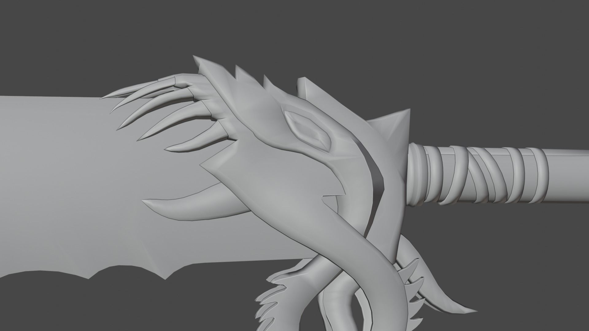 3D model Chaos blades VR / AR / low-poly | CGTrader