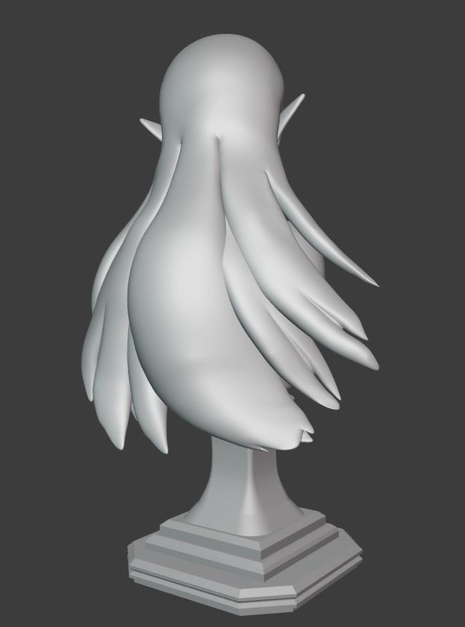 Zelda BOTW Printable Bust 3D model 3D printable | CGTrader