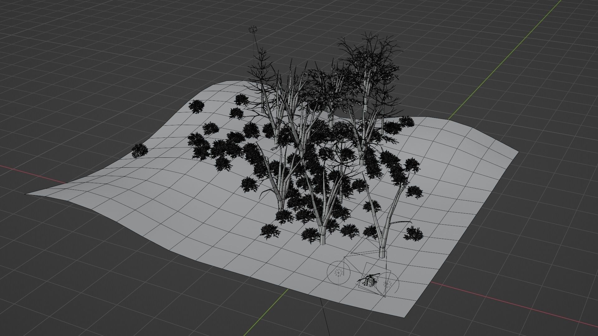 Forest Scene free 3D model | CGTrader