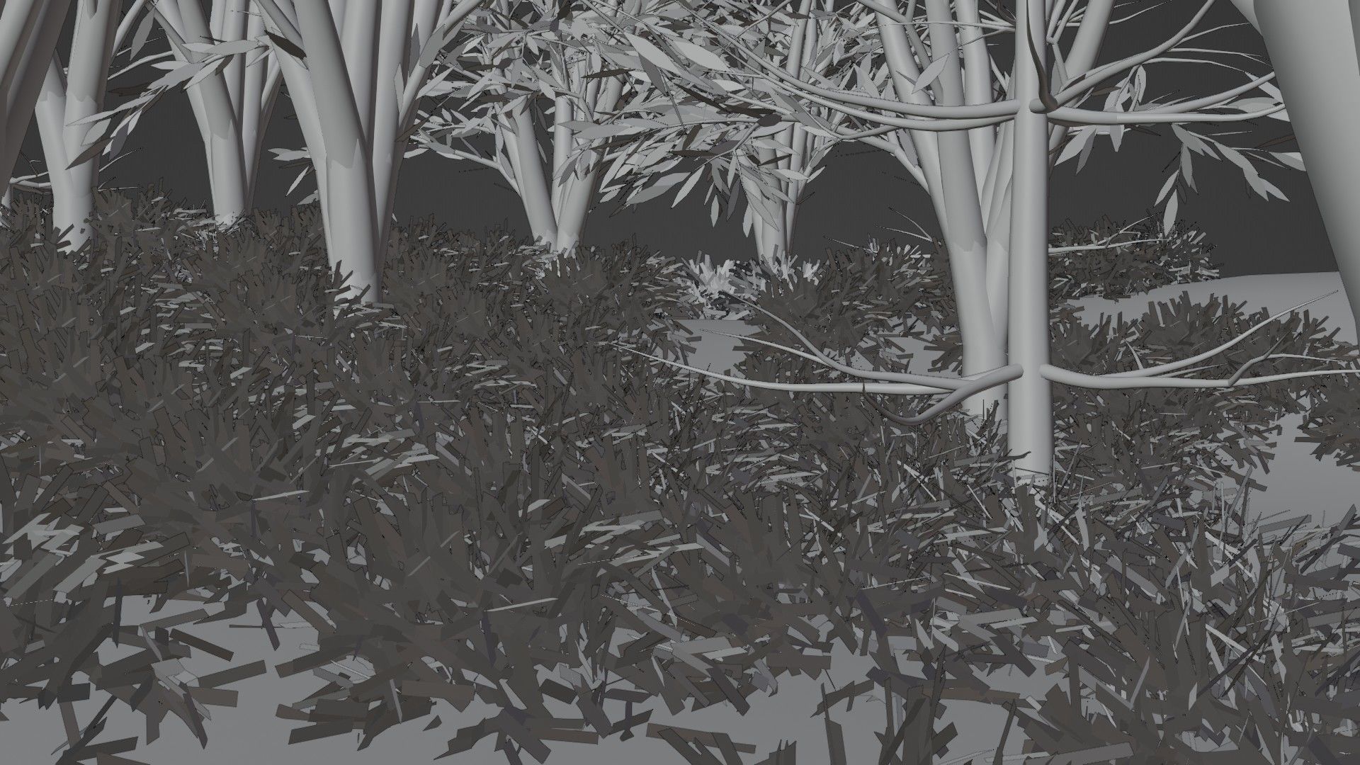 Forest Scene free 3D model | CGTrader