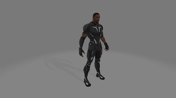 crackdown agent 3D model | CGTrader