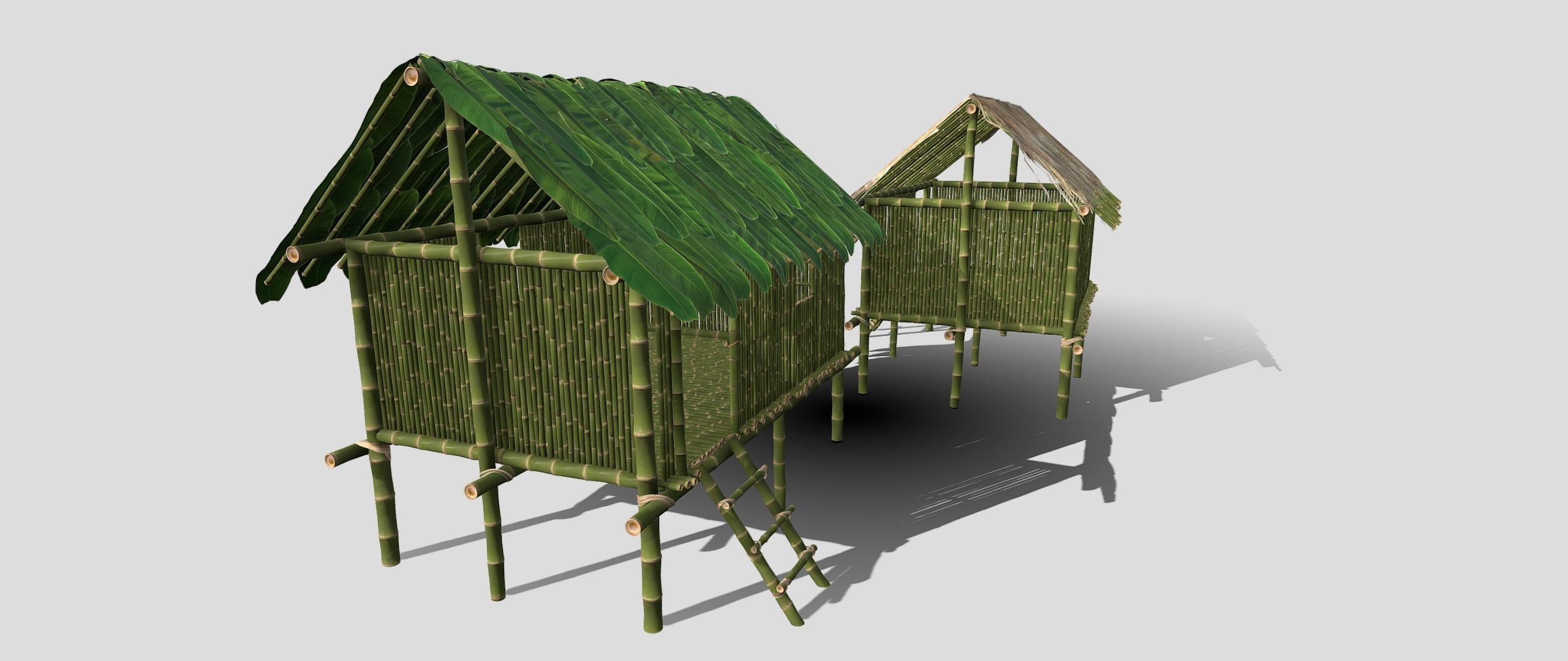 Jungle hut 3D model | CGTrader