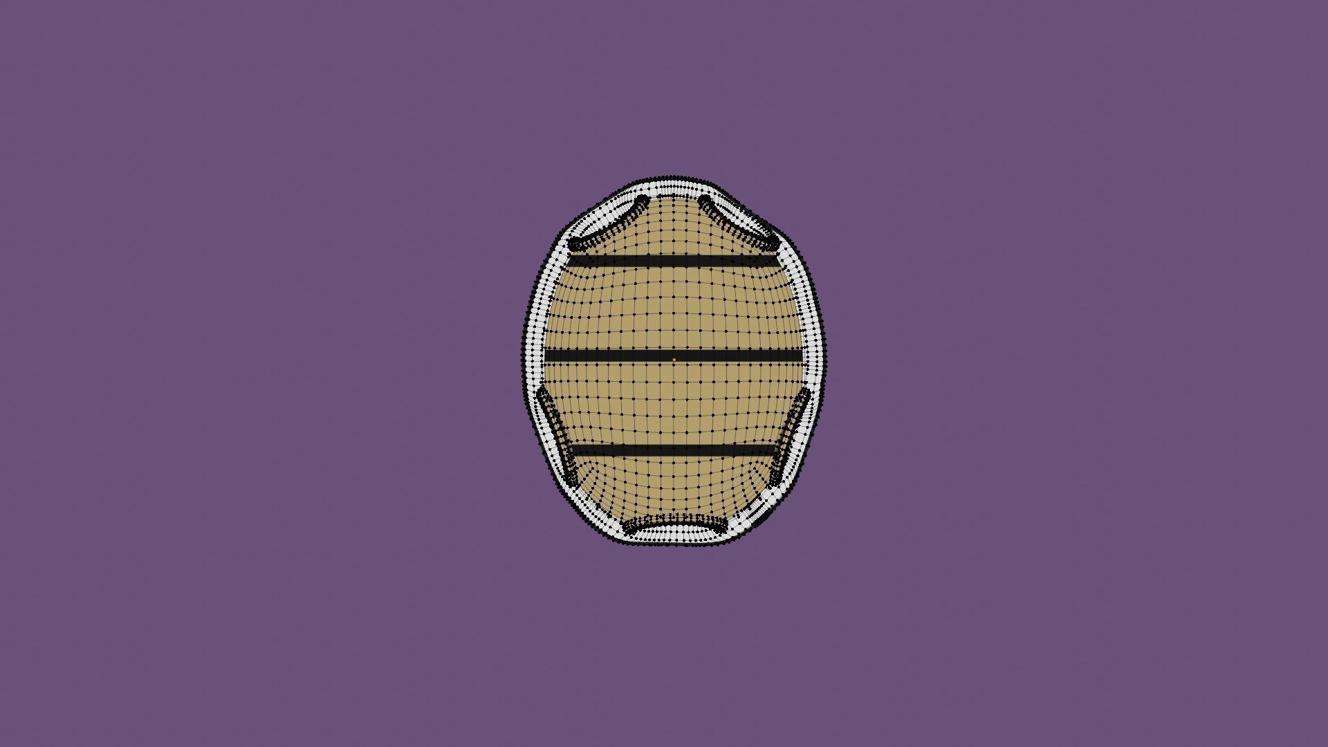 3D model cartoon turtle shell VR / AR / low-poly | CGTrader