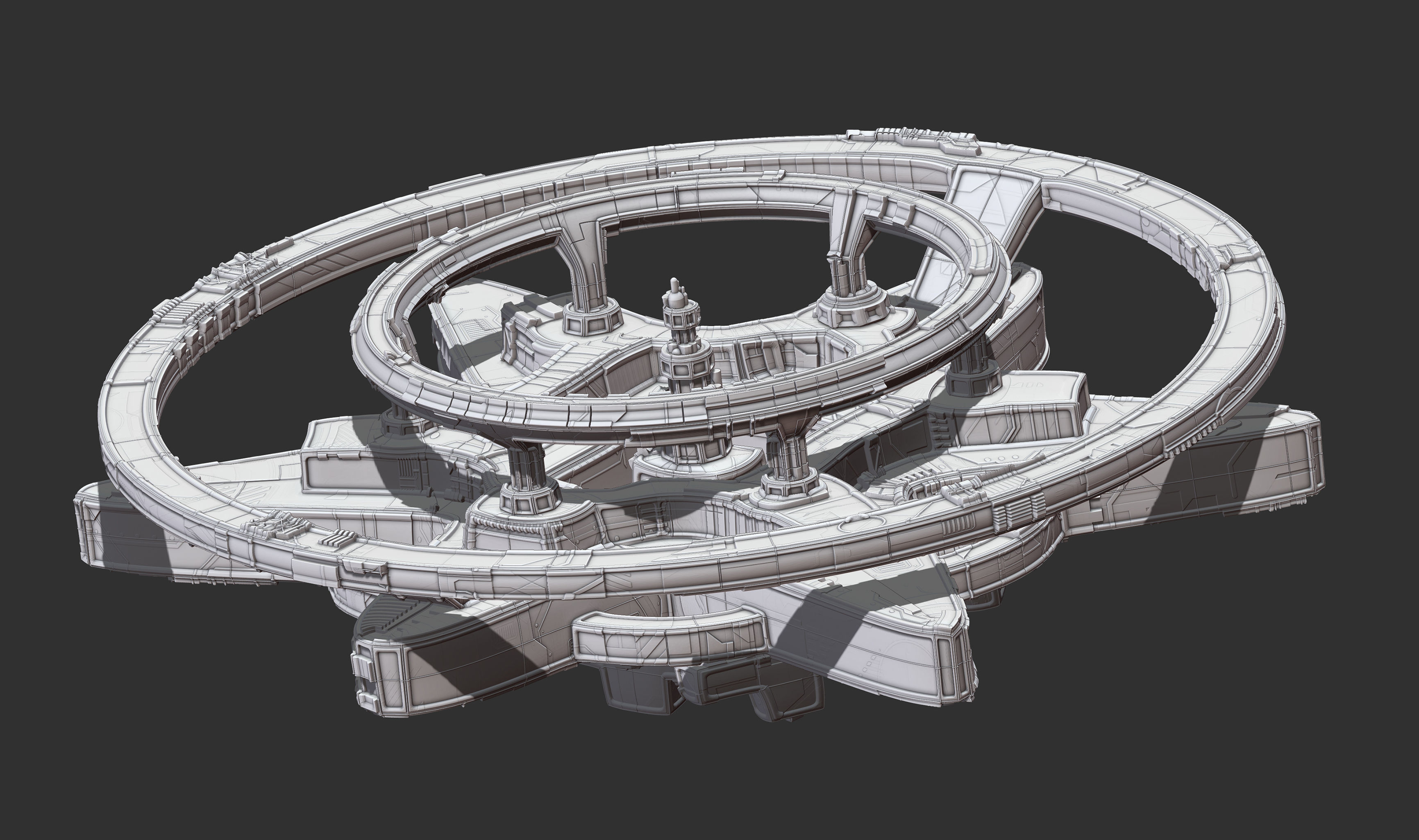 space equipment node 00178 3D model | CGTrader