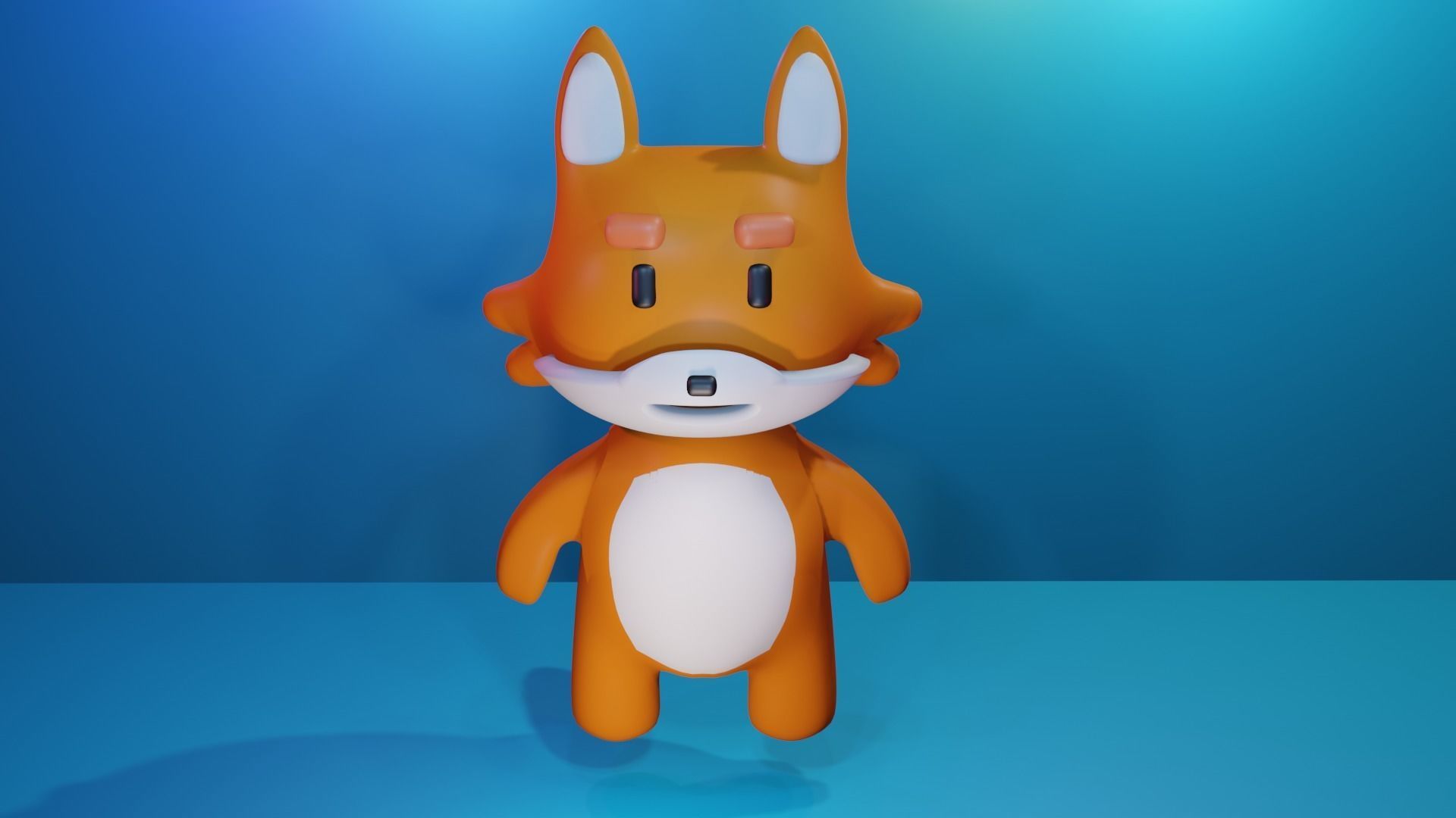 3D model Fox animal VR / AR / low-poly | CGTrader