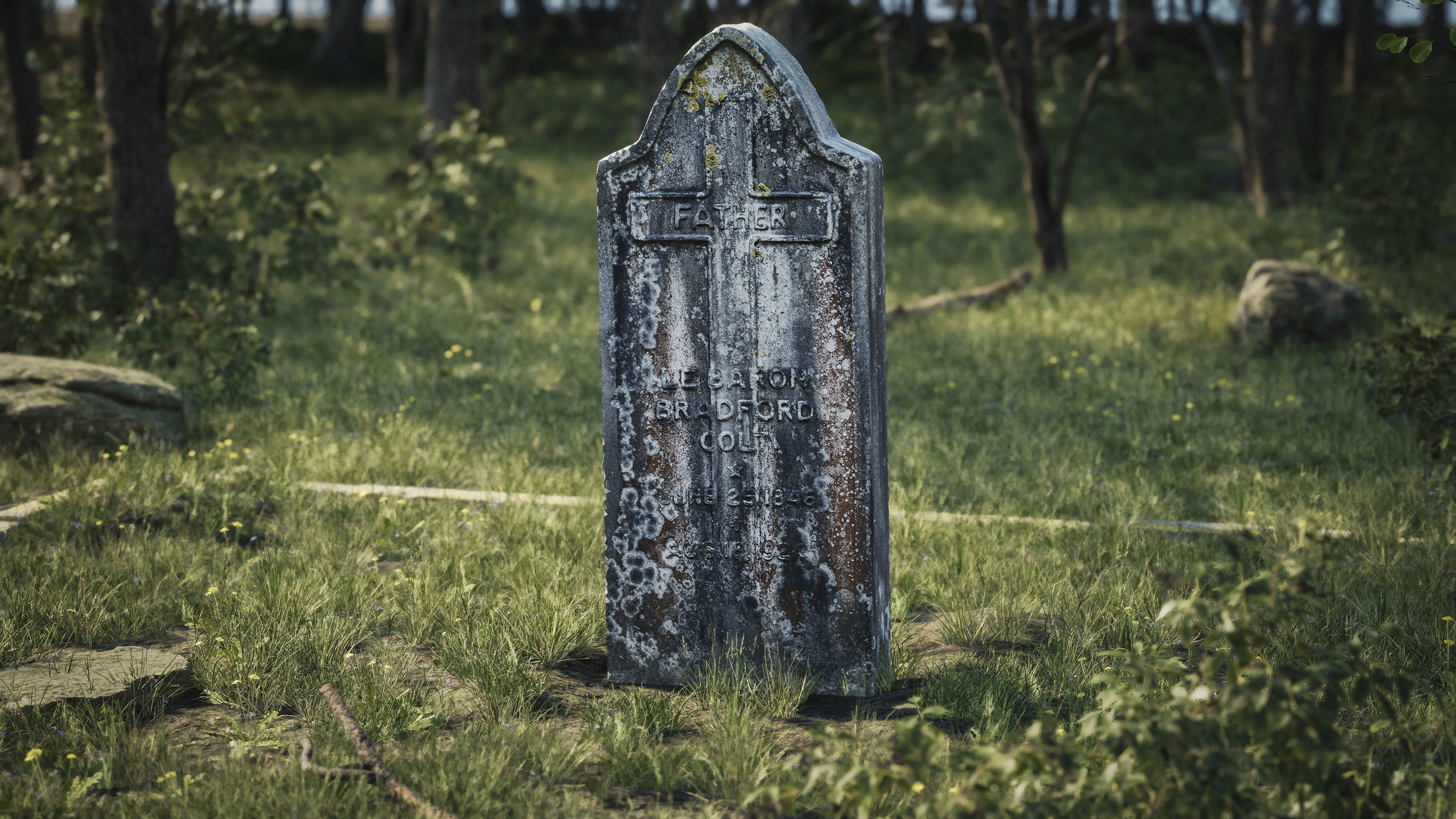 Cemetery Pack 01 - photogrammetry 3D model | CGTrader