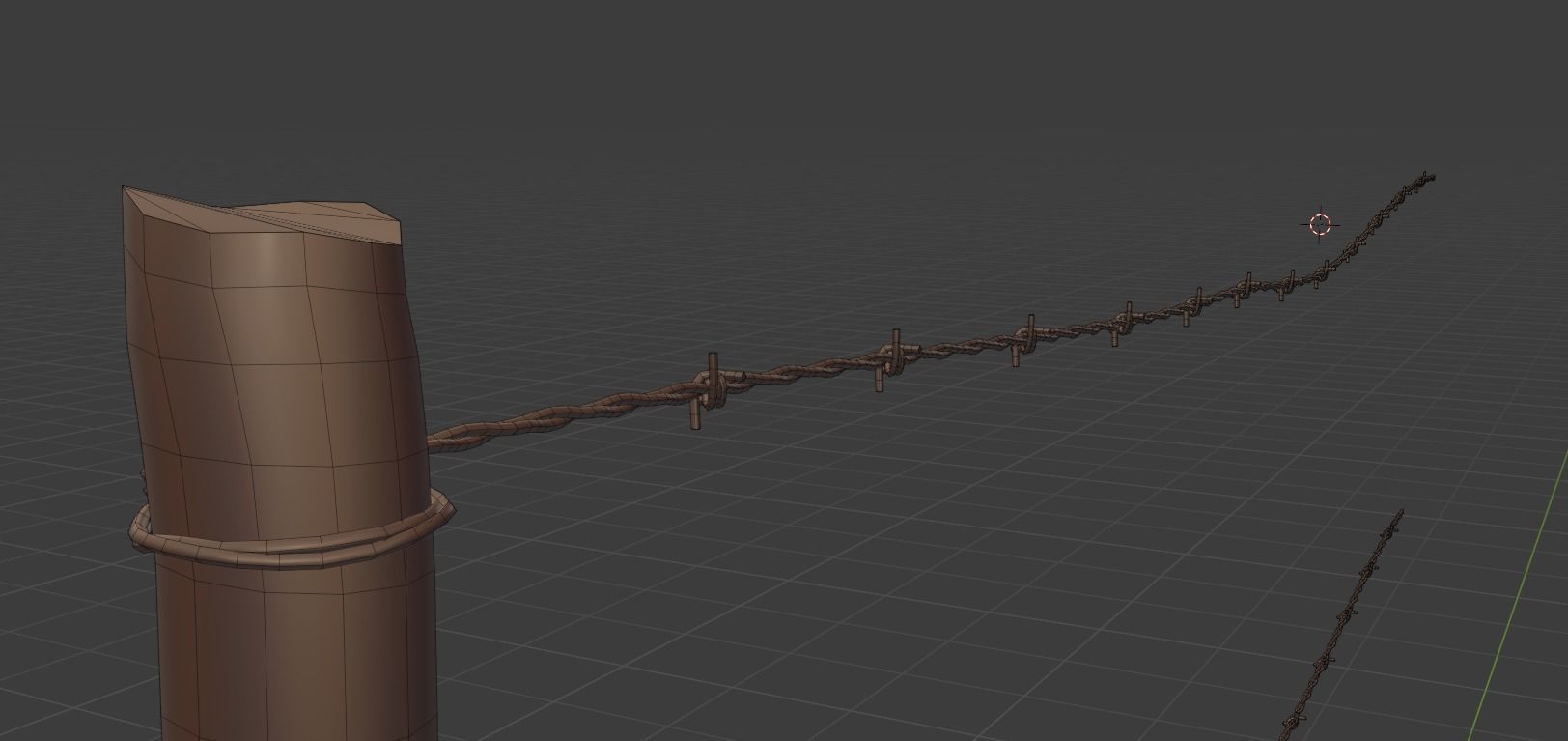 3D model Barbed Wire VR / AR / low-poly | CGTrader