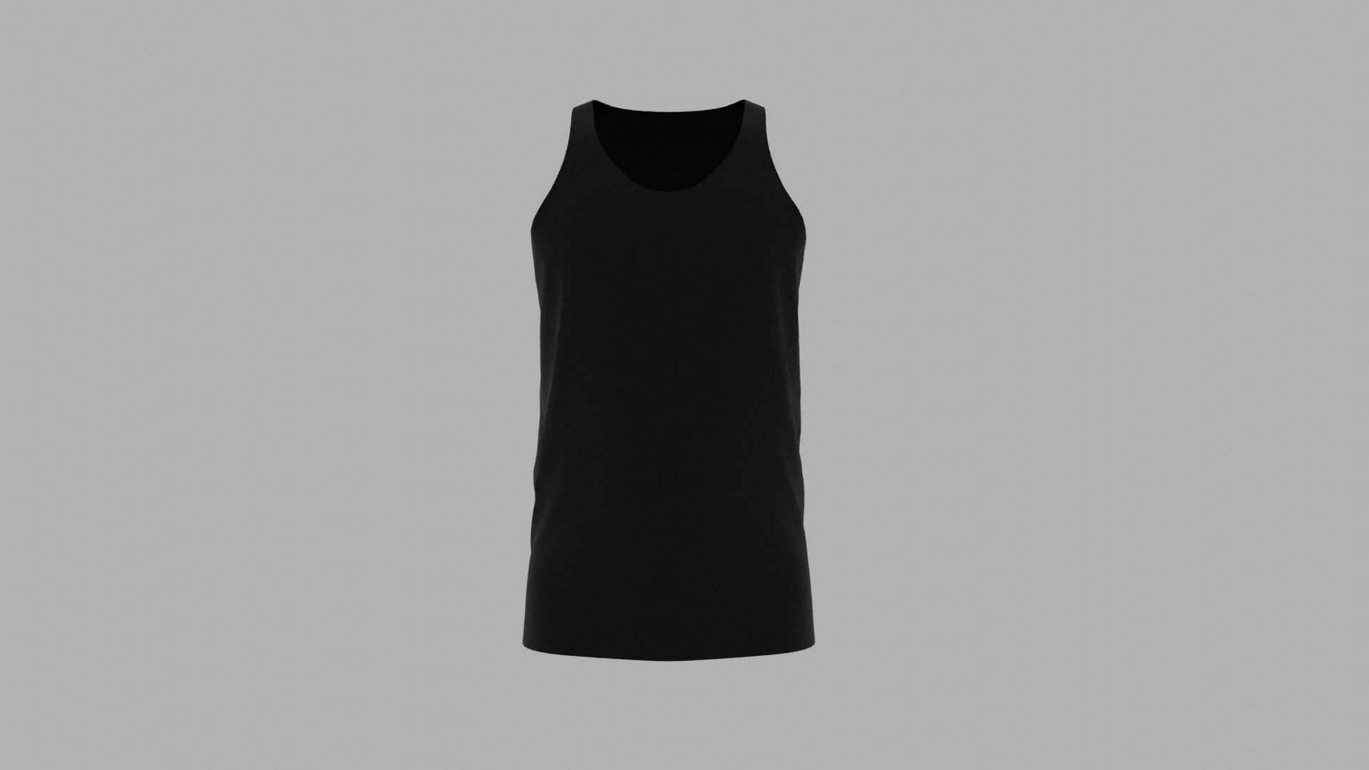 3D model Tank Top VR / AR / low-poly | CGTrader