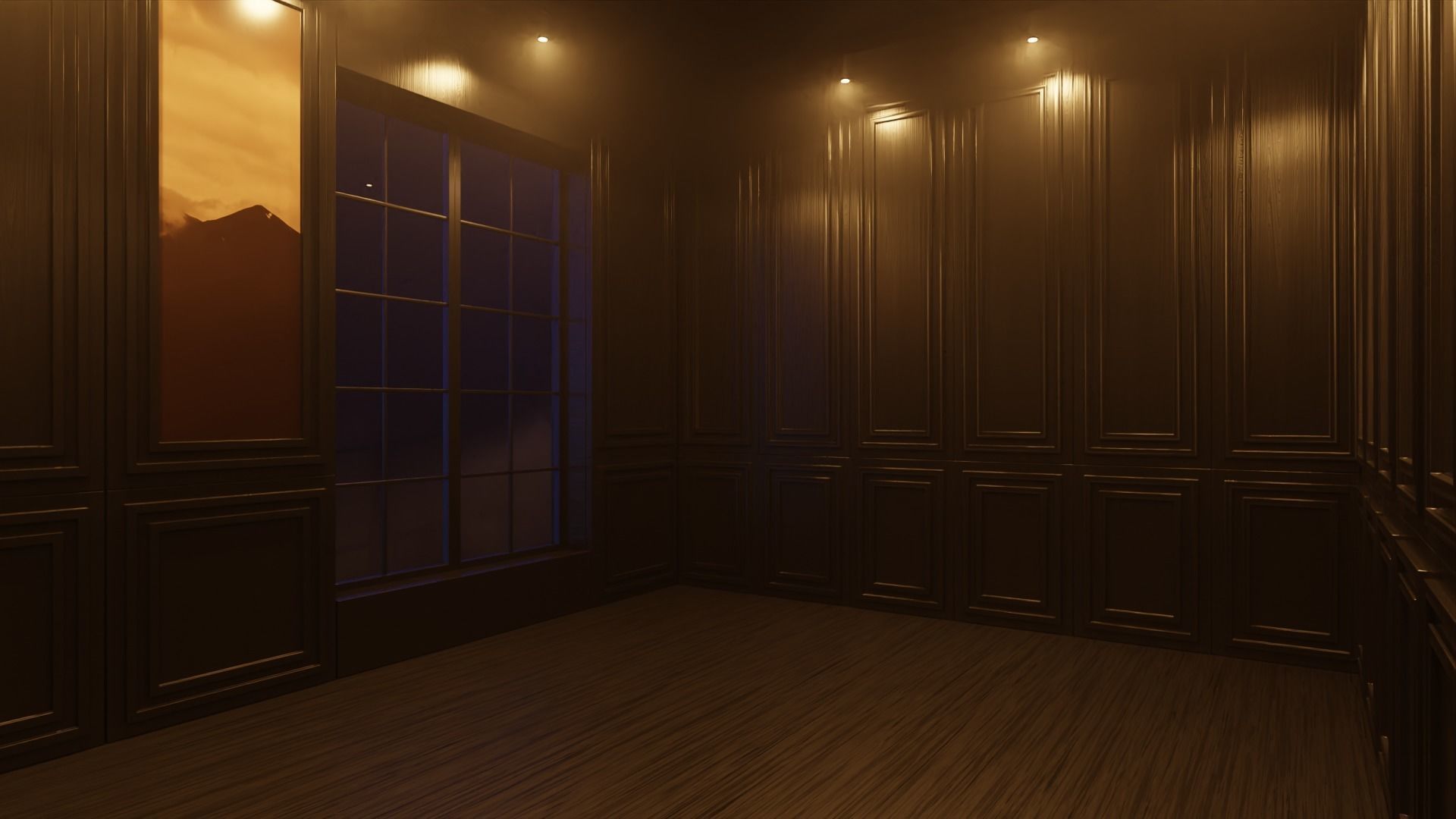 3D model Ready to Use Photo-Realistic Empty Room in Blender and UE5 VR ...