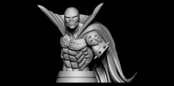 Fan Art Spawn - Bust 3D model 3D printable | CGTrader