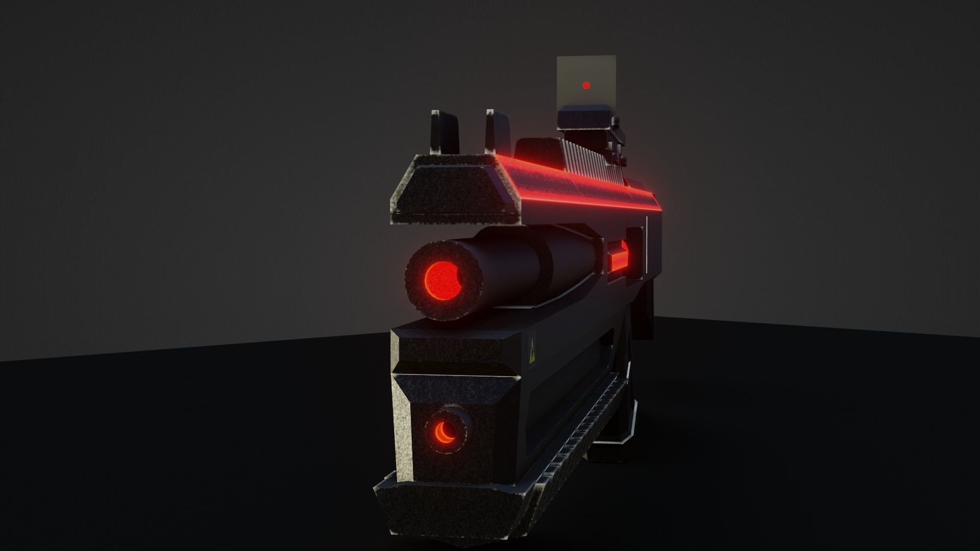 laser weapon game-ready free VR / AR / low-poly 3D model | CGTrader
