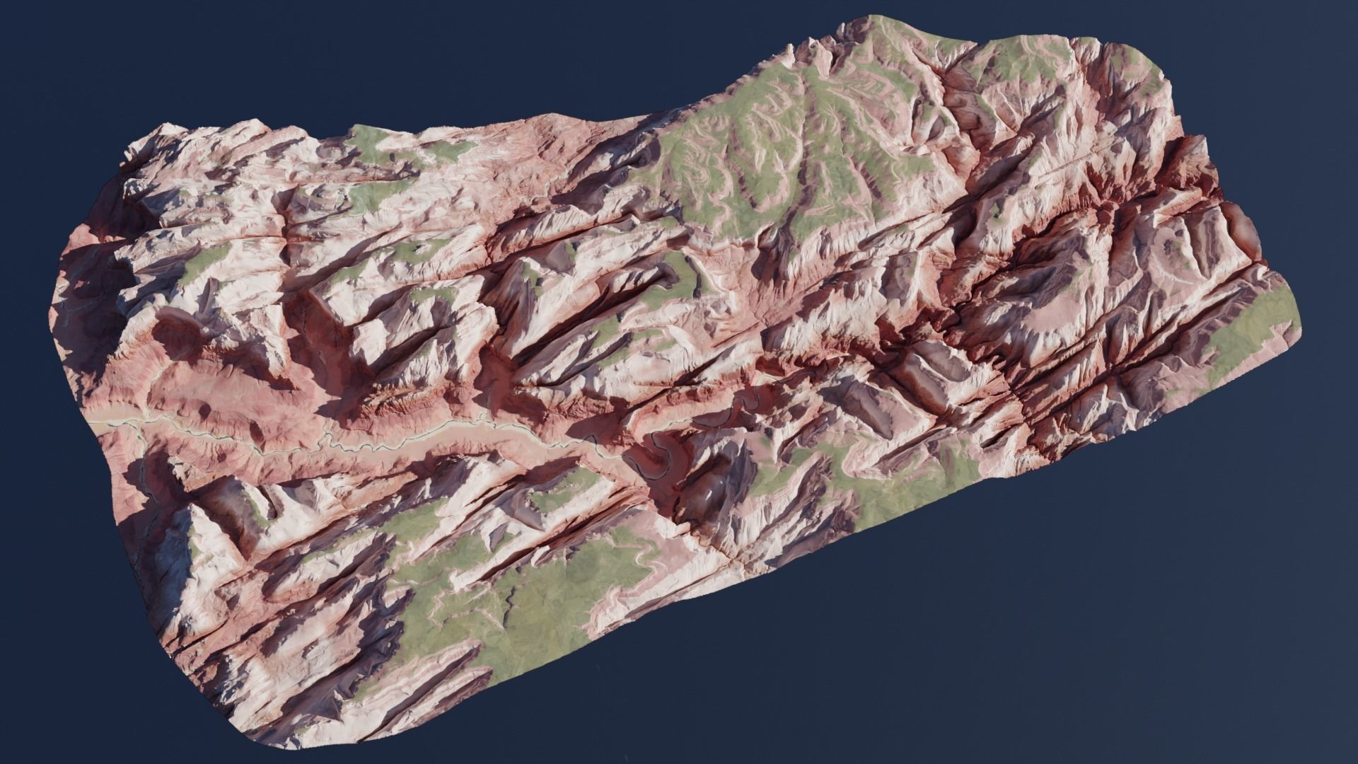 3D model Zion National Park VR / AR / low-poly | CGTrader