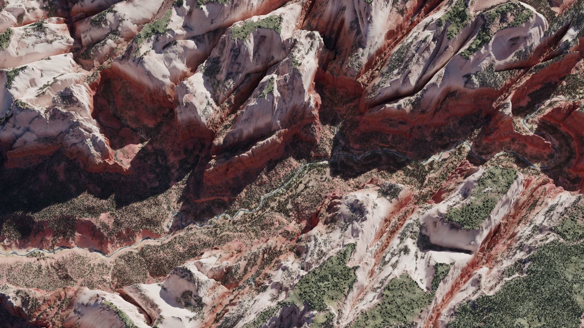 3D model Zion National Park VR / AR / low-poly | CGTrader