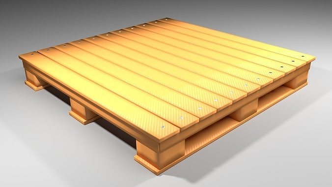 Pallet - CP3 Block 3D model | CGTrader
