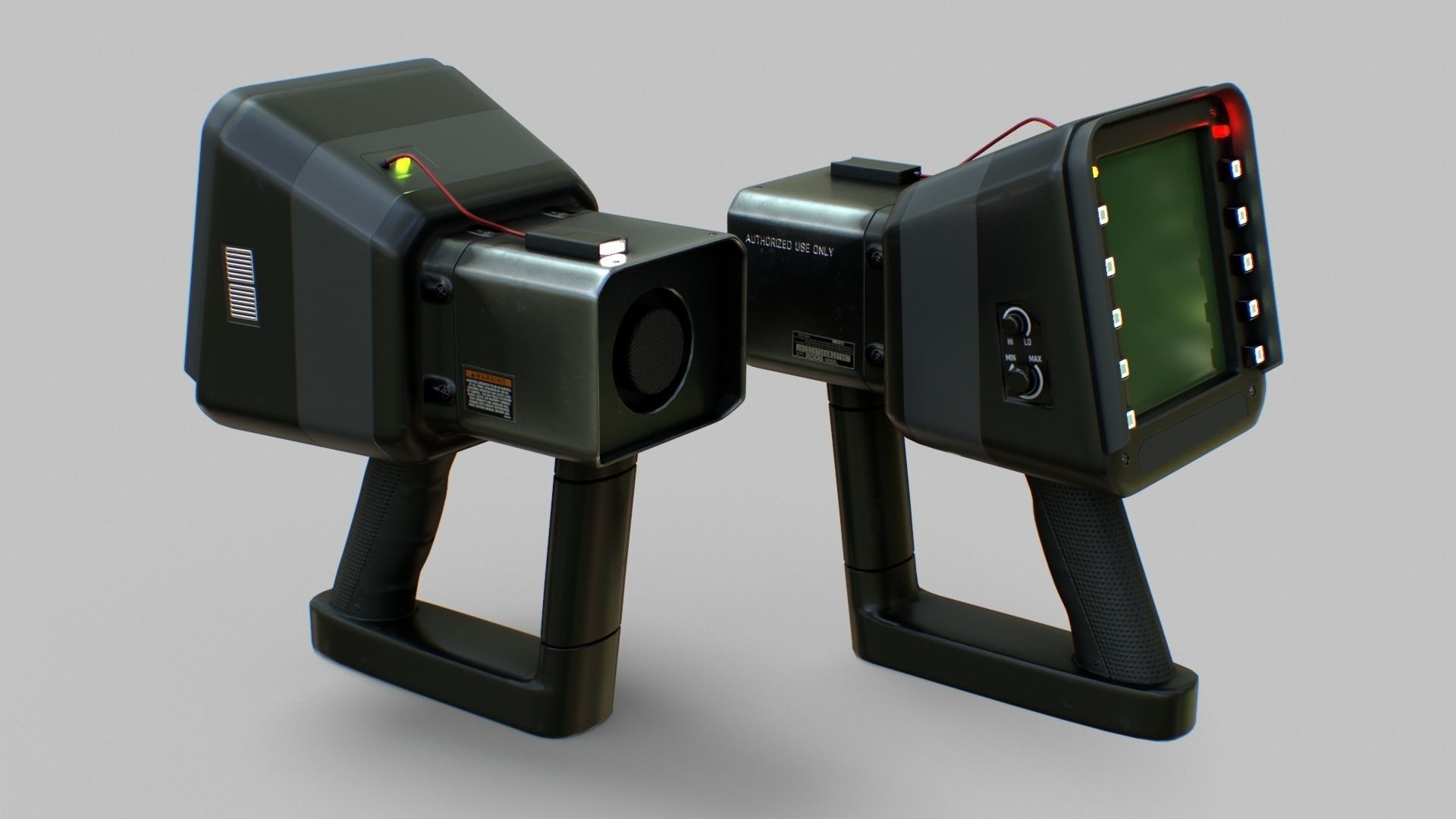 3D model Sci-Fi Portable Scanner VR / AR / low-poly | CGTrader