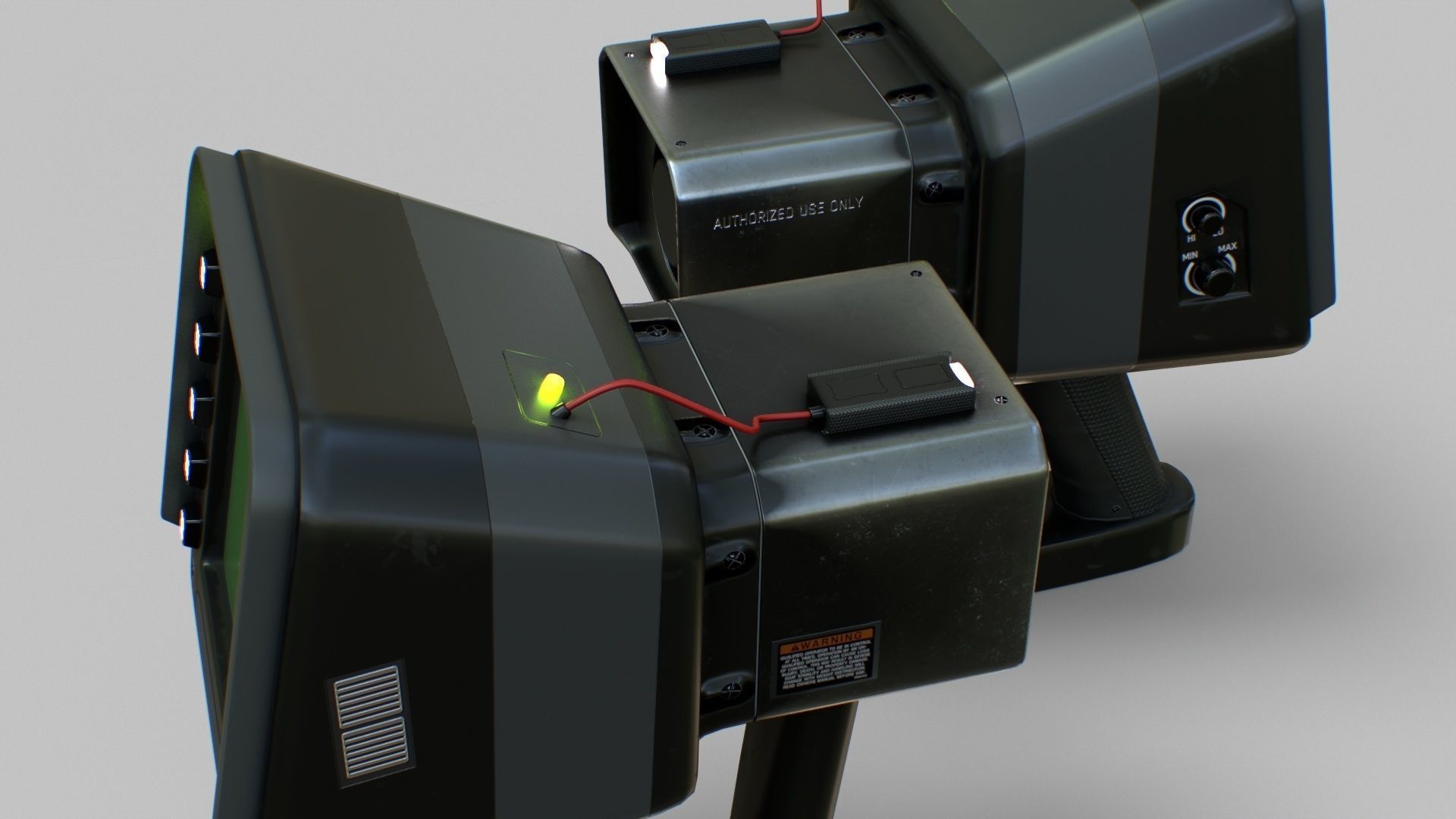 3D model Sci-Fi Portable Scanner VR / AR / low-poly | CGTrader
