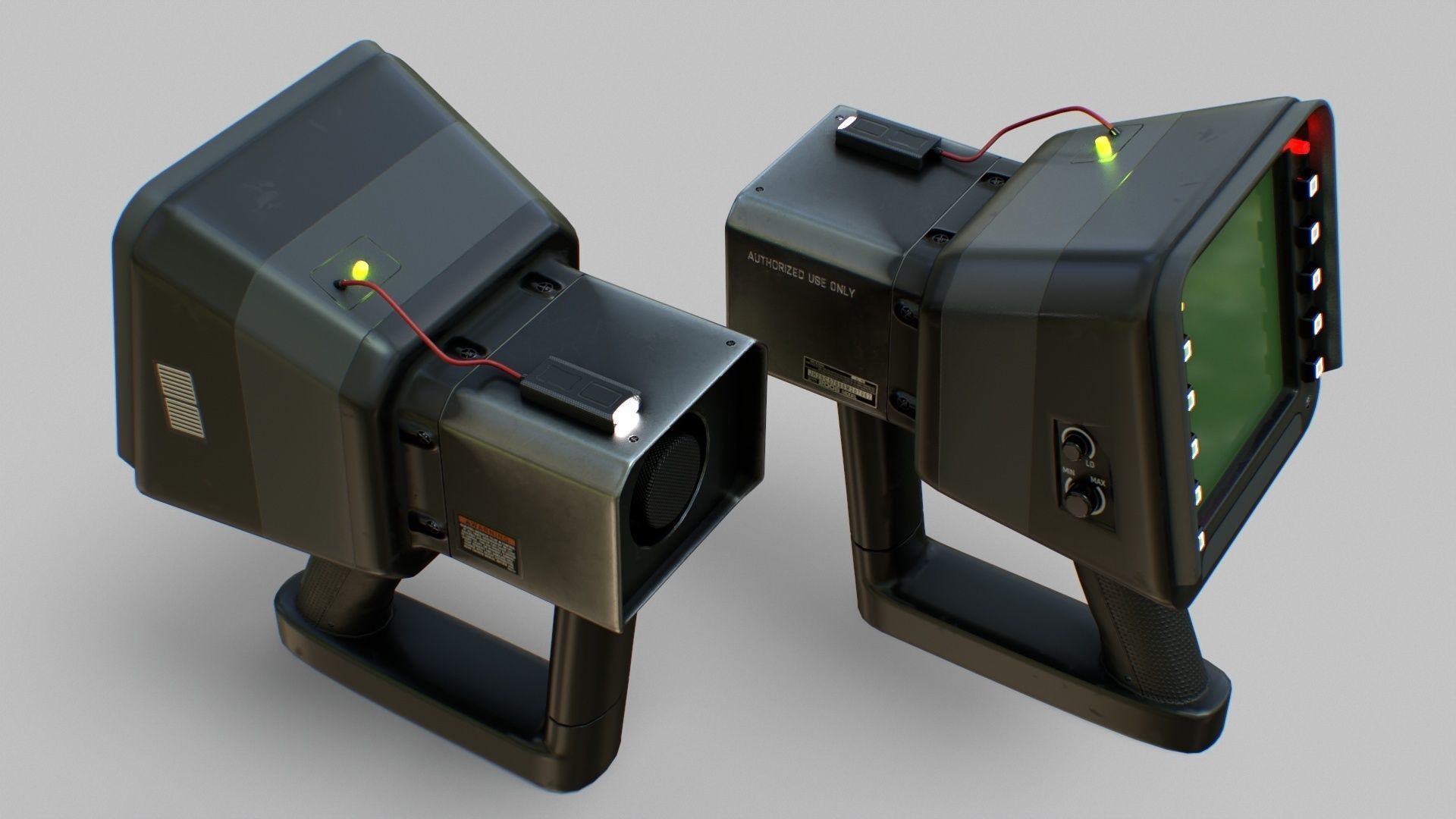 3D model Sci-Fi Portable Scanner VR / AR / low-poly | CGTrader