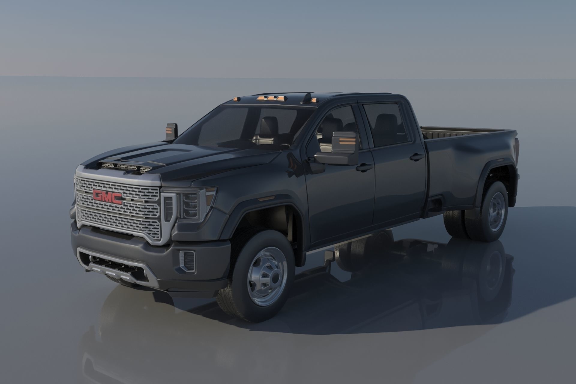 GMC Sierra 3500HD - 2022 3D model 3D printable | CGTrader