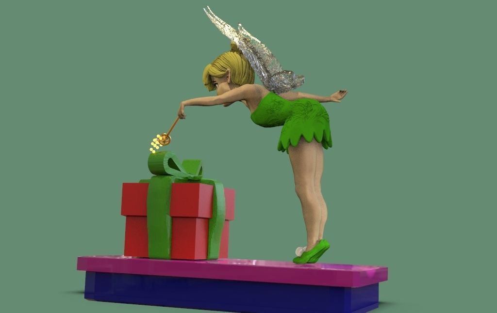 Tinker Bell 3D model 3D printable | CGTrader