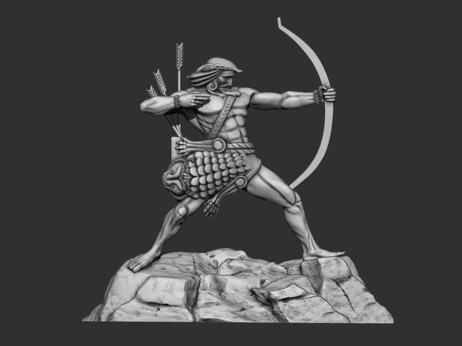 Armenian Hayq Statue 3D model 3D printable | CGTrader