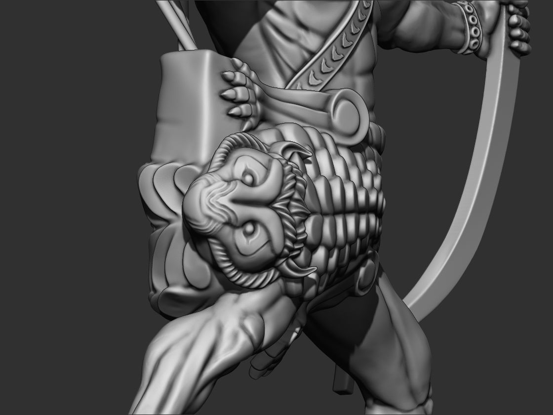 Armenian Hayq Statue 3D model 3D printable | CGTrader