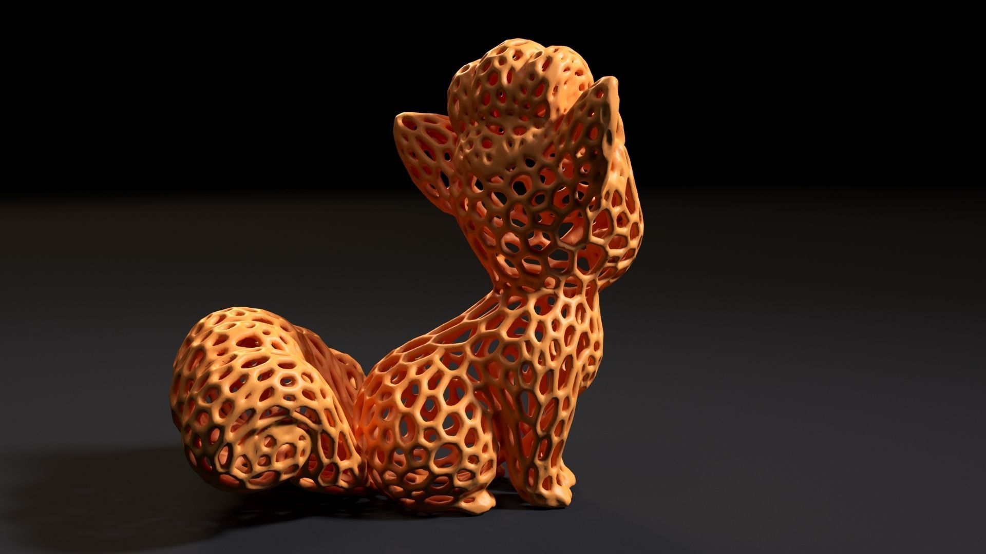 Vulpix Pokemon 3D model 3D printable | CGTrader