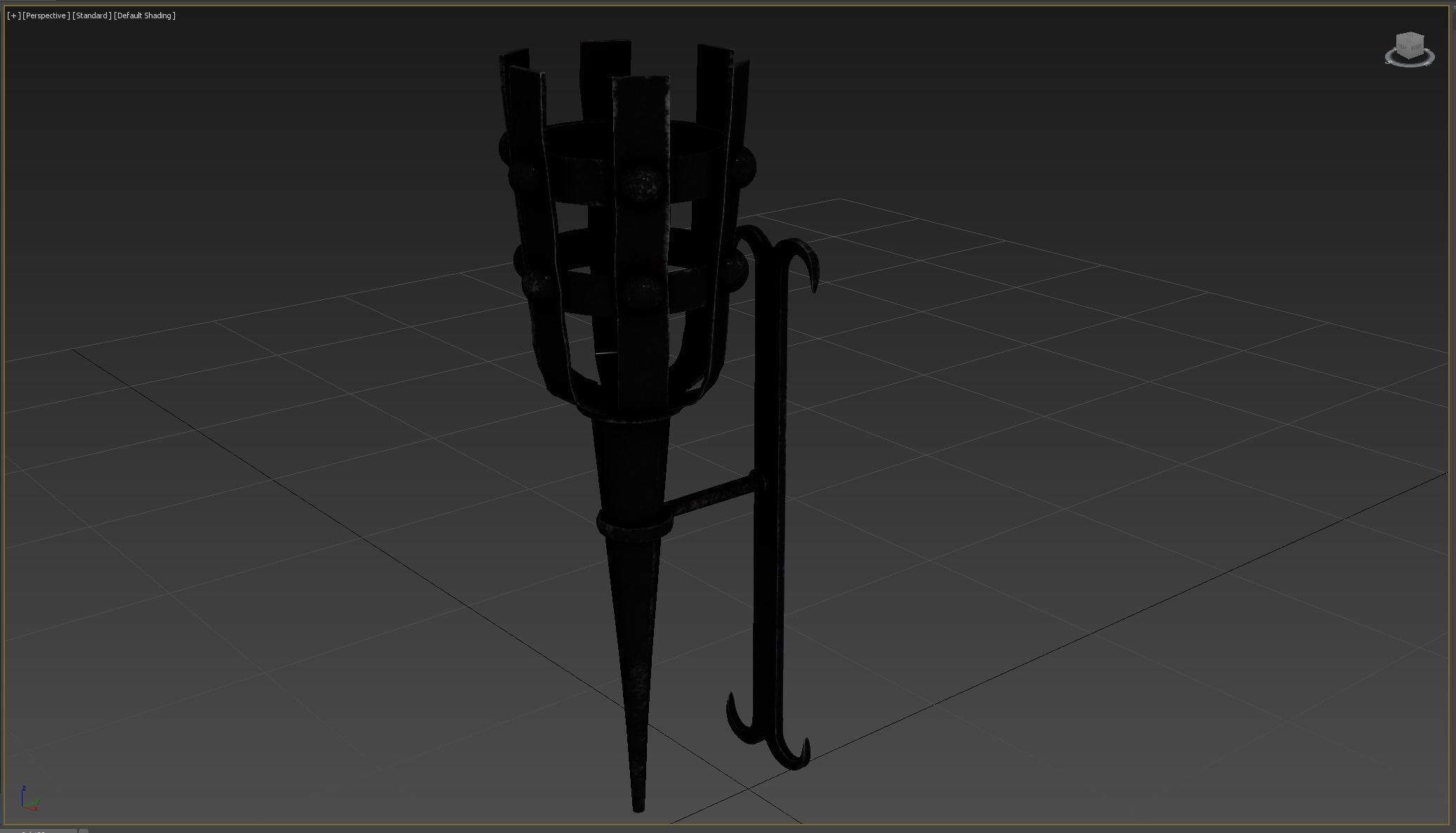 3D model Medieval Torch VR / AR / low-poly | CGTrader