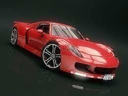 Porsche 918 R Type free VR / AR / low-poly 3D model | CGTrader