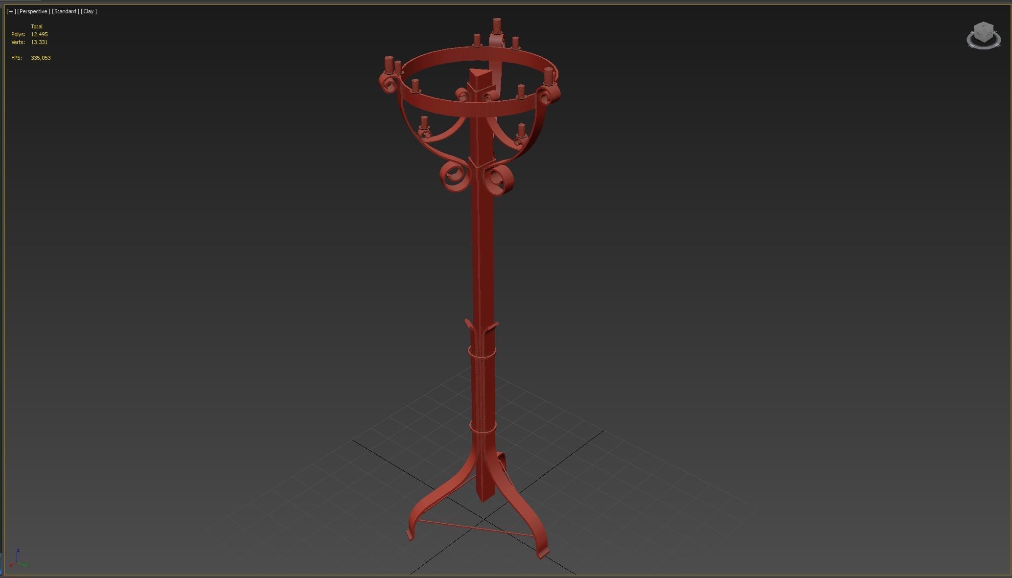 3D model Medieval Torch VR / AR / low-poly | CGTrader