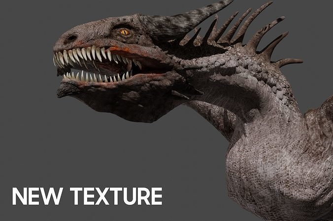 3D model DRAGON BLENDER 2 VR / AR / low-poly | CGTrader
