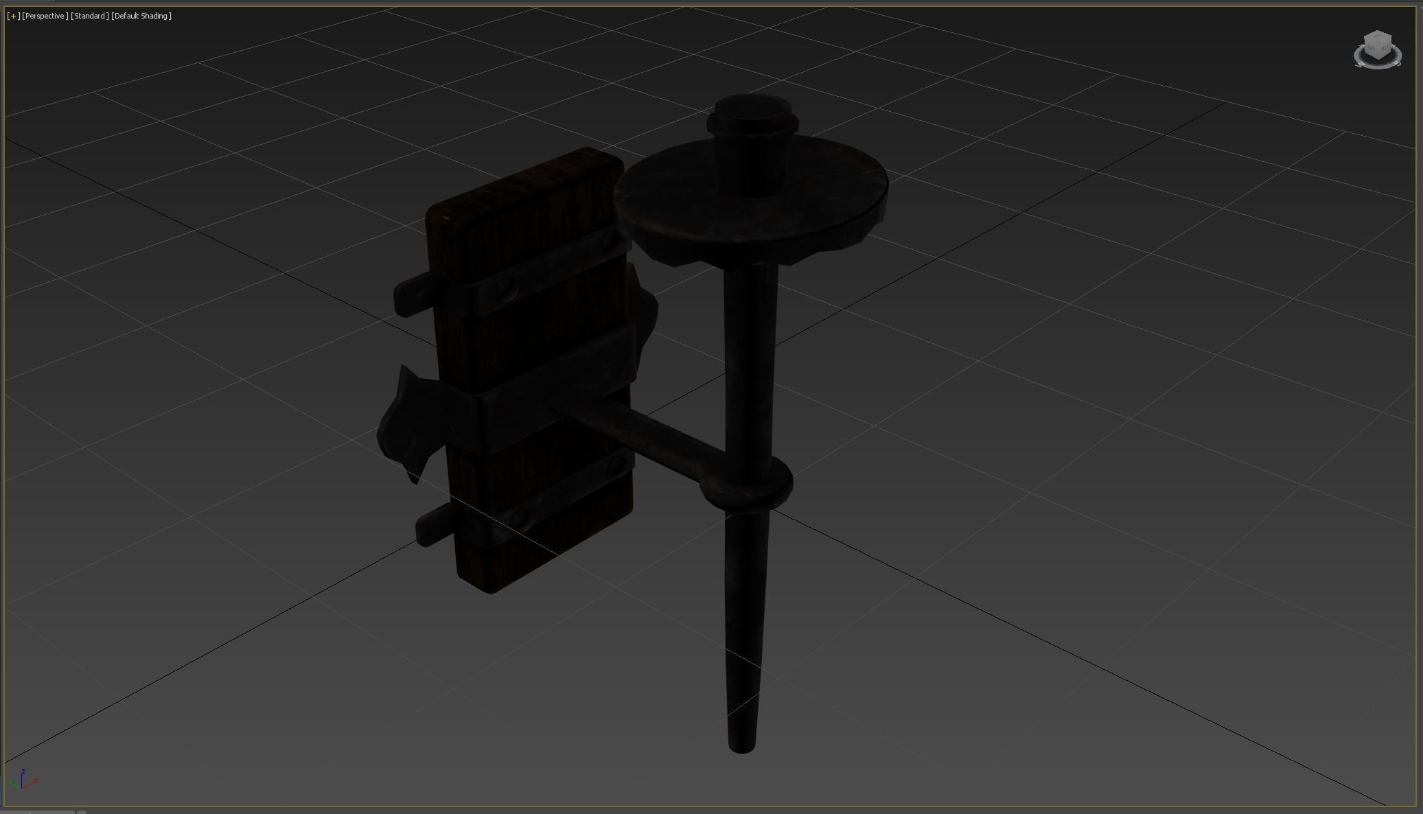 3D model Medieval Torch VR / AR / low-poly | CGTrader