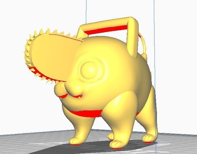 Pochita ready to print 3D model 3D printable | CGTrader