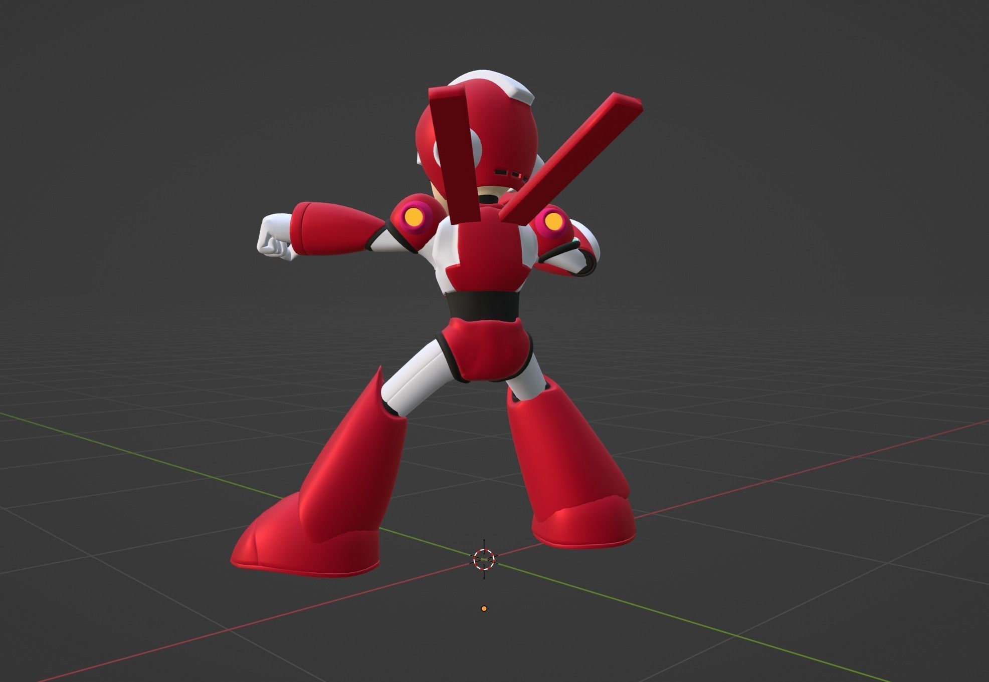 Super Mega Man - Megaman 3D model rigged | CGTrader