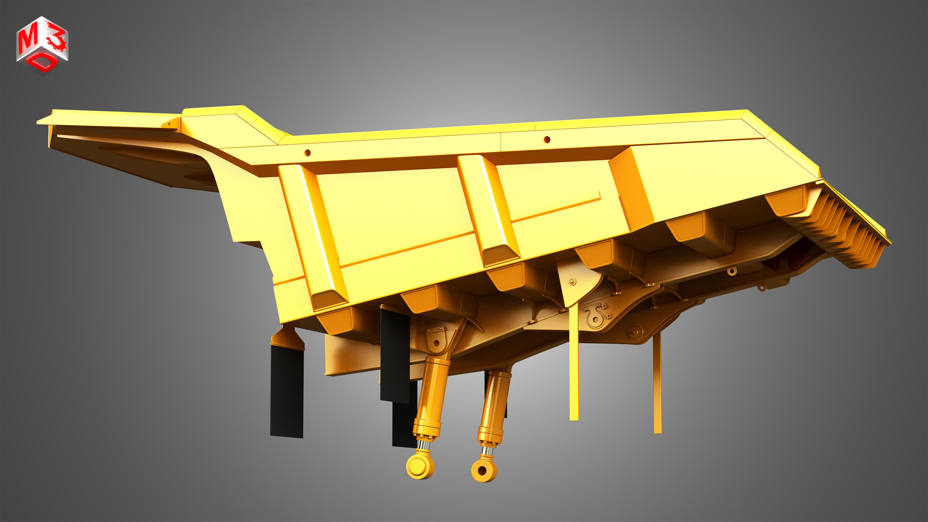 Dump Body - 785D Mining Bump Truck 3D model | CGTrader
