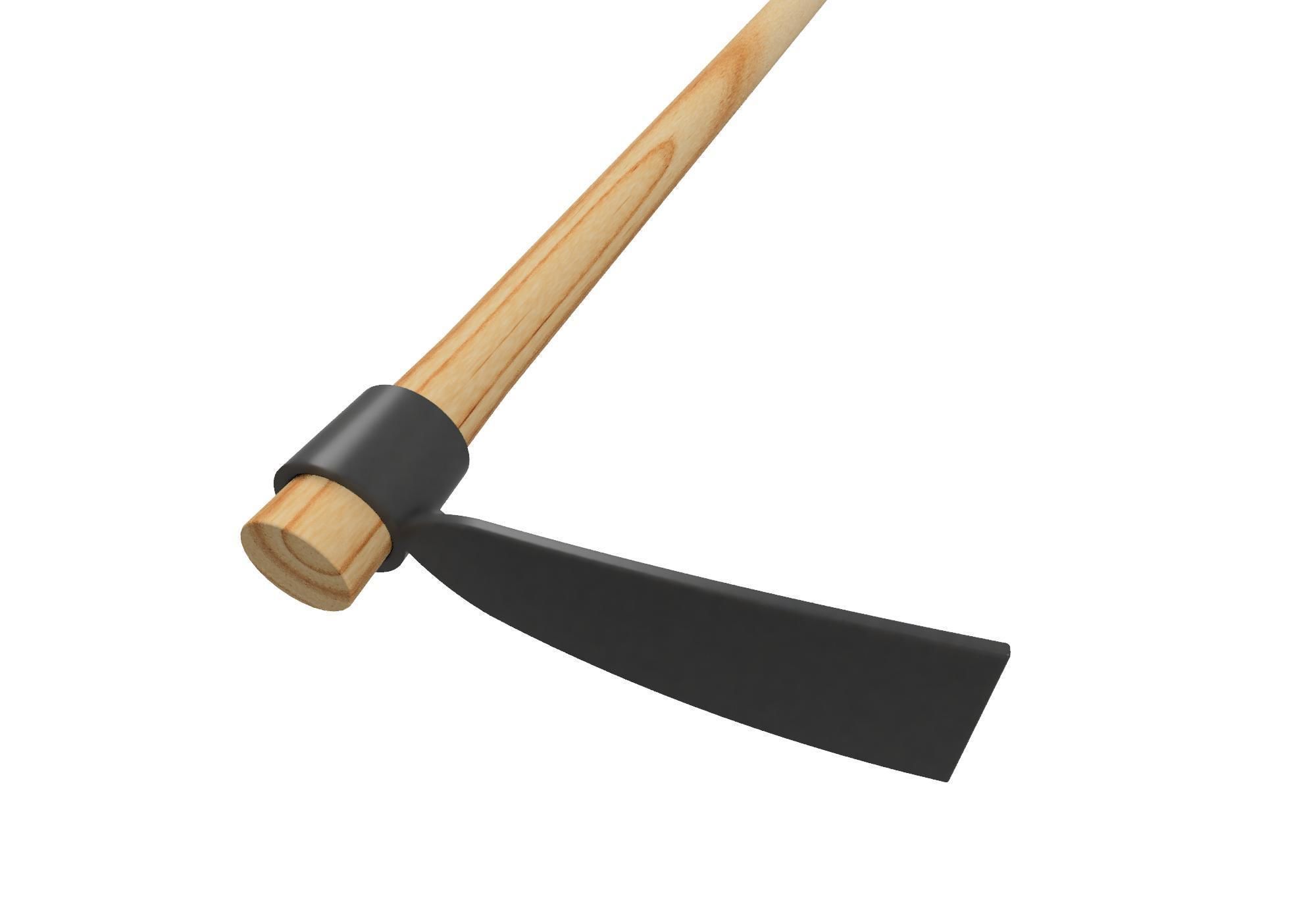 3D model Hoe garden tool VR / AR / low-poly | CGTrader