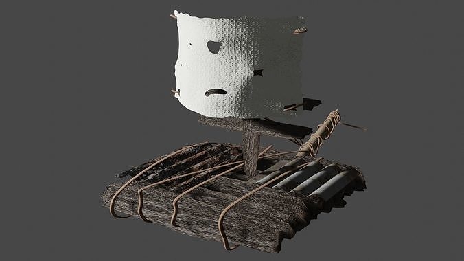 Medieval Ship V2 3D model | CGTrader
