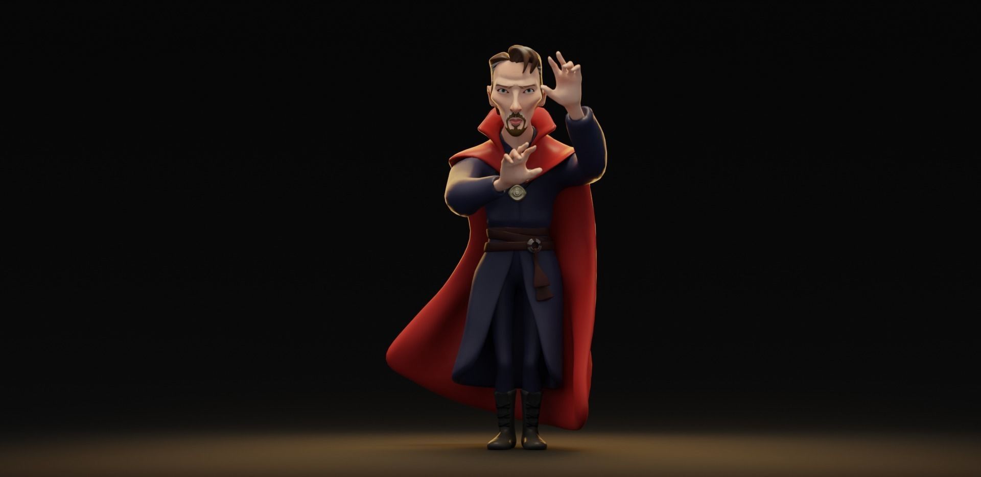 3D model Dr Strange Model VR / AR / low-poly | CGTrader