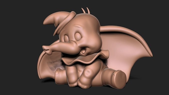 Dumbo 3D model 3D printable | CGTrader