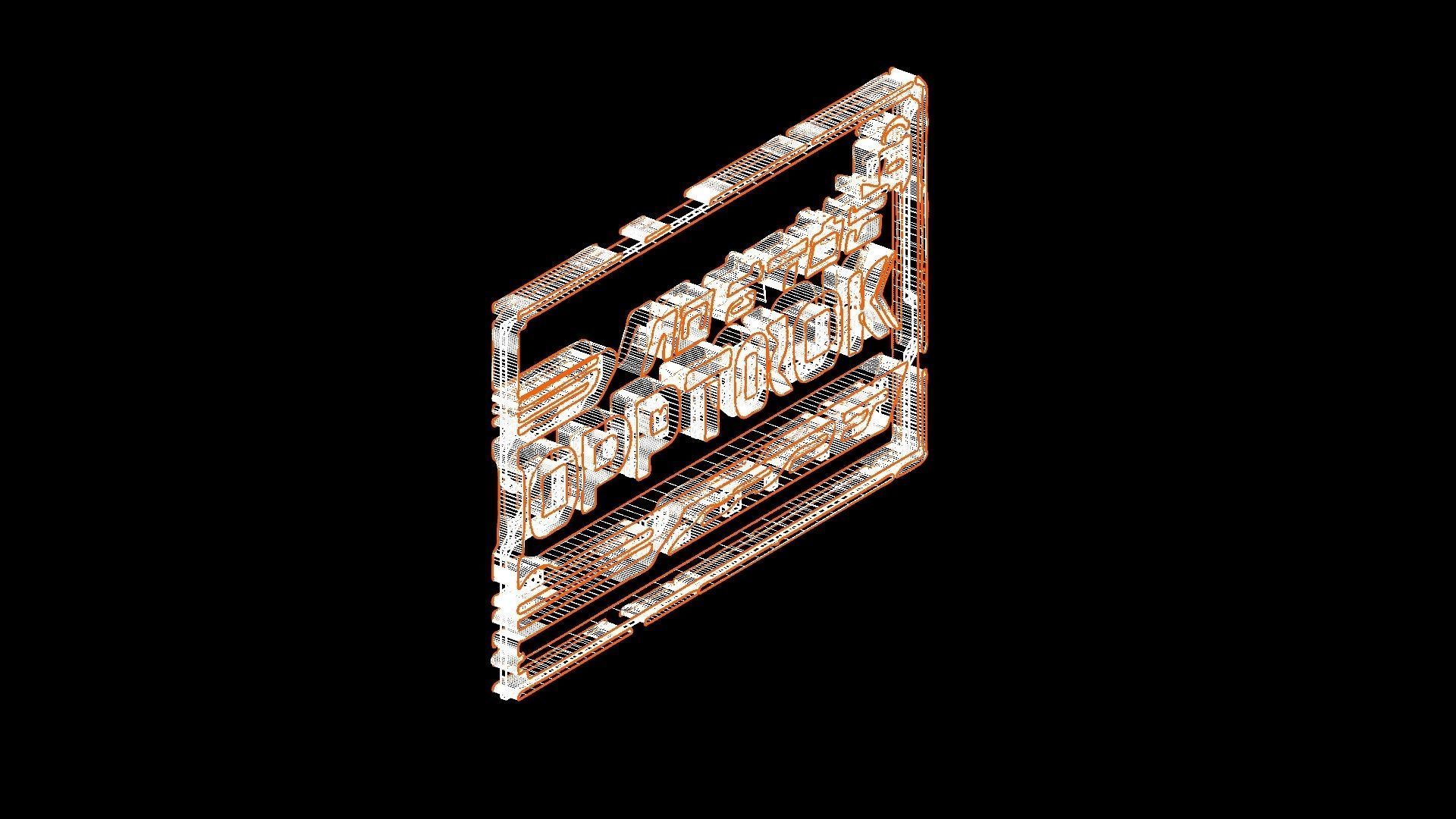 3D model Sci-Fi Sci Fi Cyberpunk City Sign Ad Light Board Street 77 VR ...