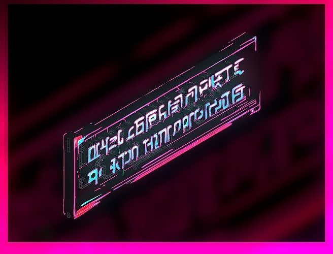 3D model Sci-Fi Sci Fi Cyberpunk City Sign Ad Light Board Street 61 VR ...
