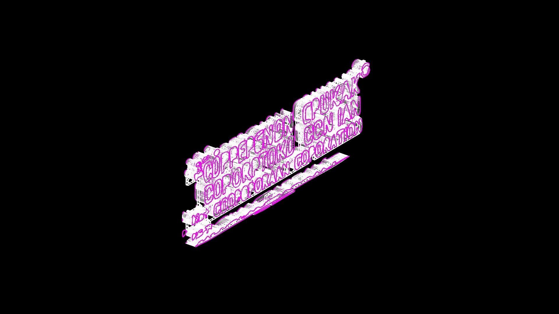 3D model Sci-Fi Sci Fi Cyberpunk City Sign Ad Light Board Street 30 VR ...