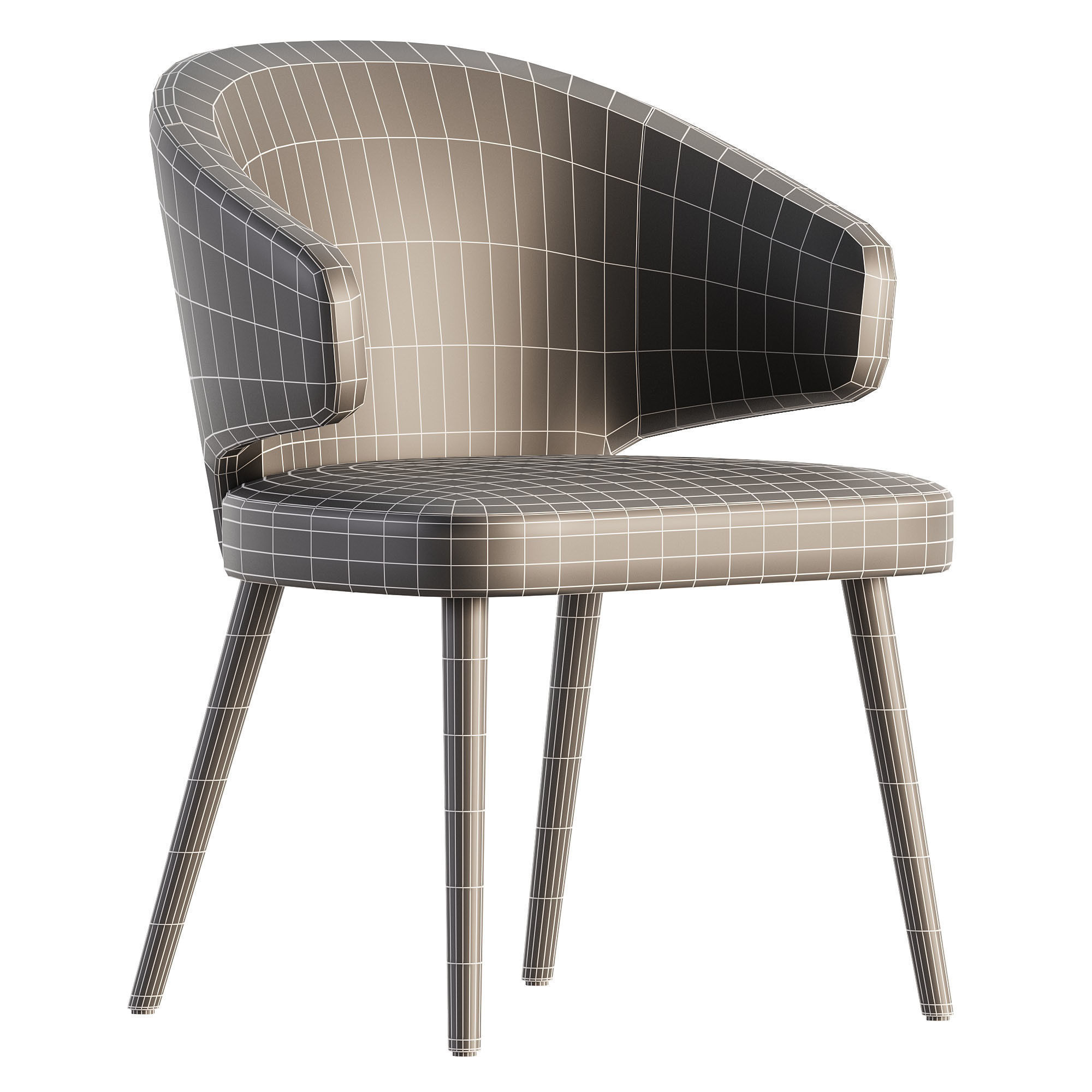 ASTON Chair By Minotti 3D model | CGTrader