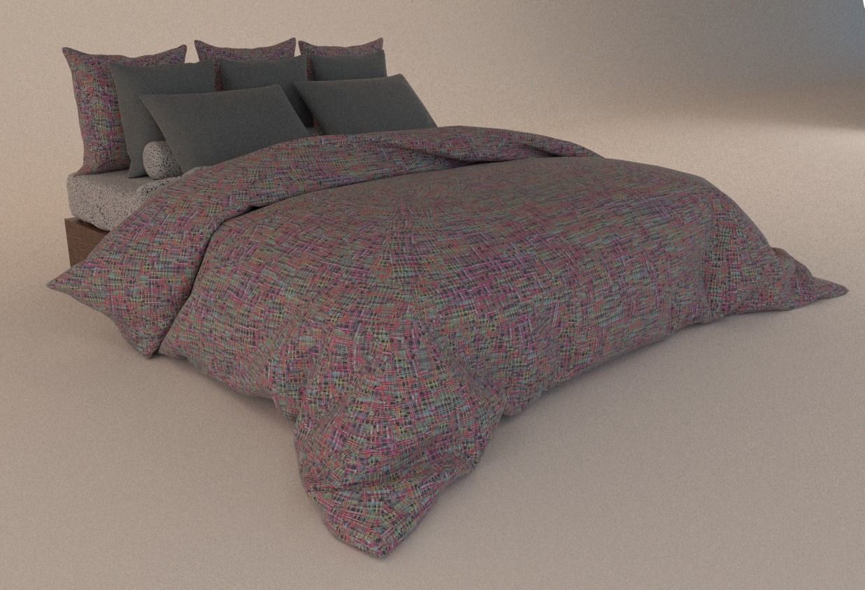 Modern Bed 3d Model free 3D model | CGTrader