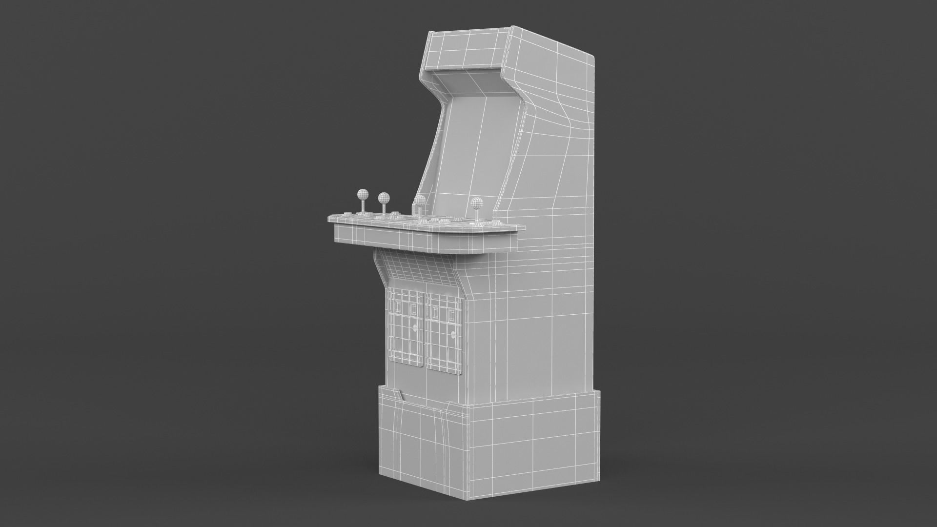 Classic Arcade Gaming 3D model | CGTrader