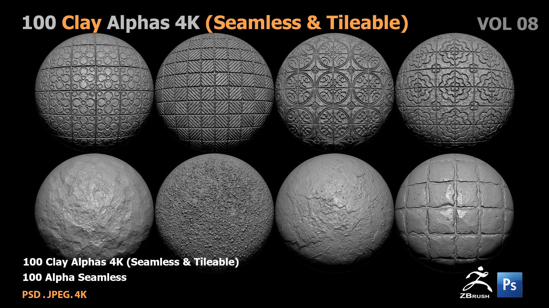 400 Alpha Bundle Rock Concrete Medieval Clay Seamless Tileable Texture ...