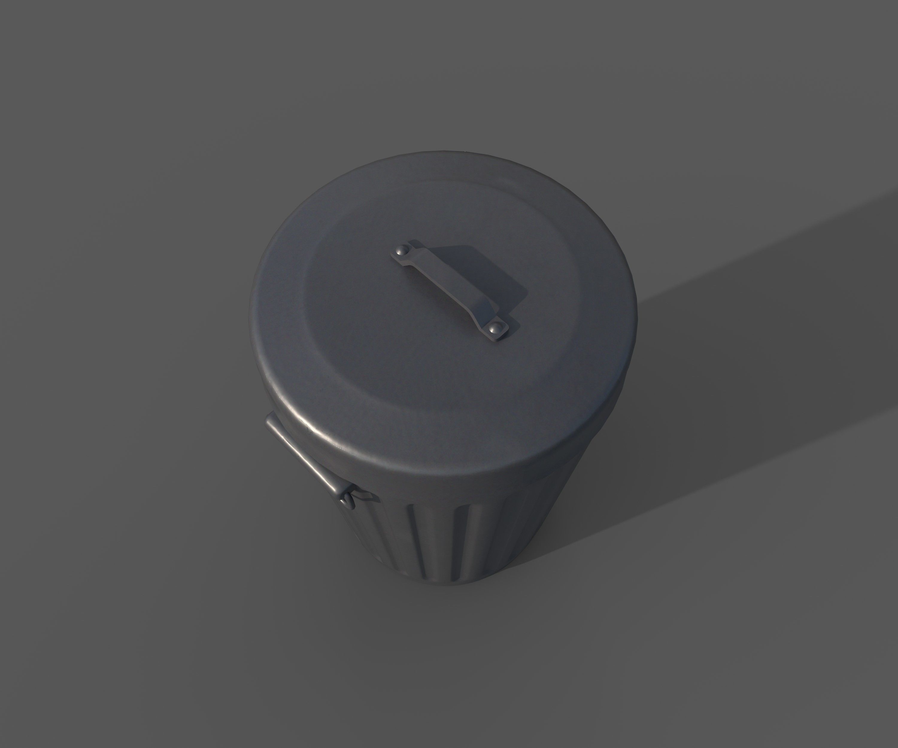 3D model Trash Can VR / AR / low-poly | CGTrader