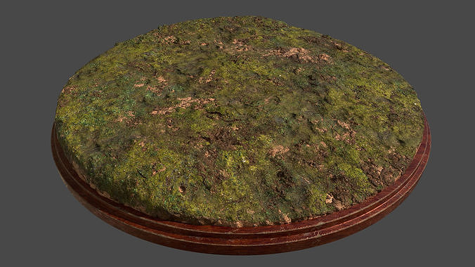 Ground On Base PBR free 3D model | CGTrader
