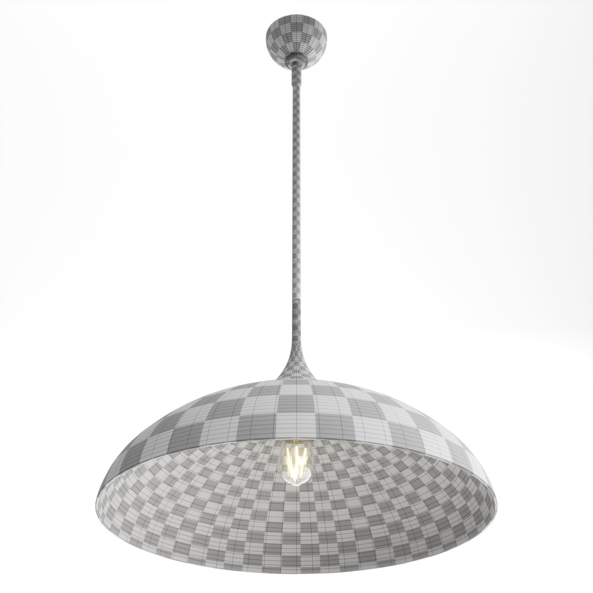 Modelesque Modern Pendant - Large 3D model | CGTrader