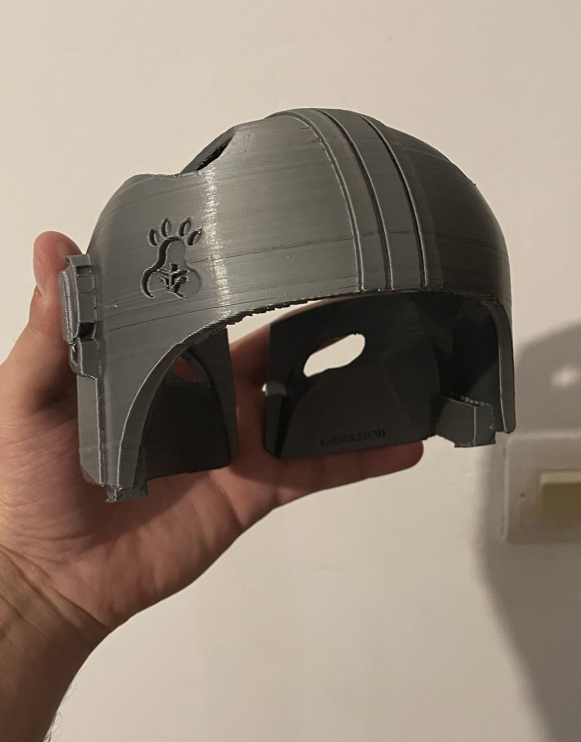 Mandalorian Cat Helmet 3D model 3D printable | CGTrader